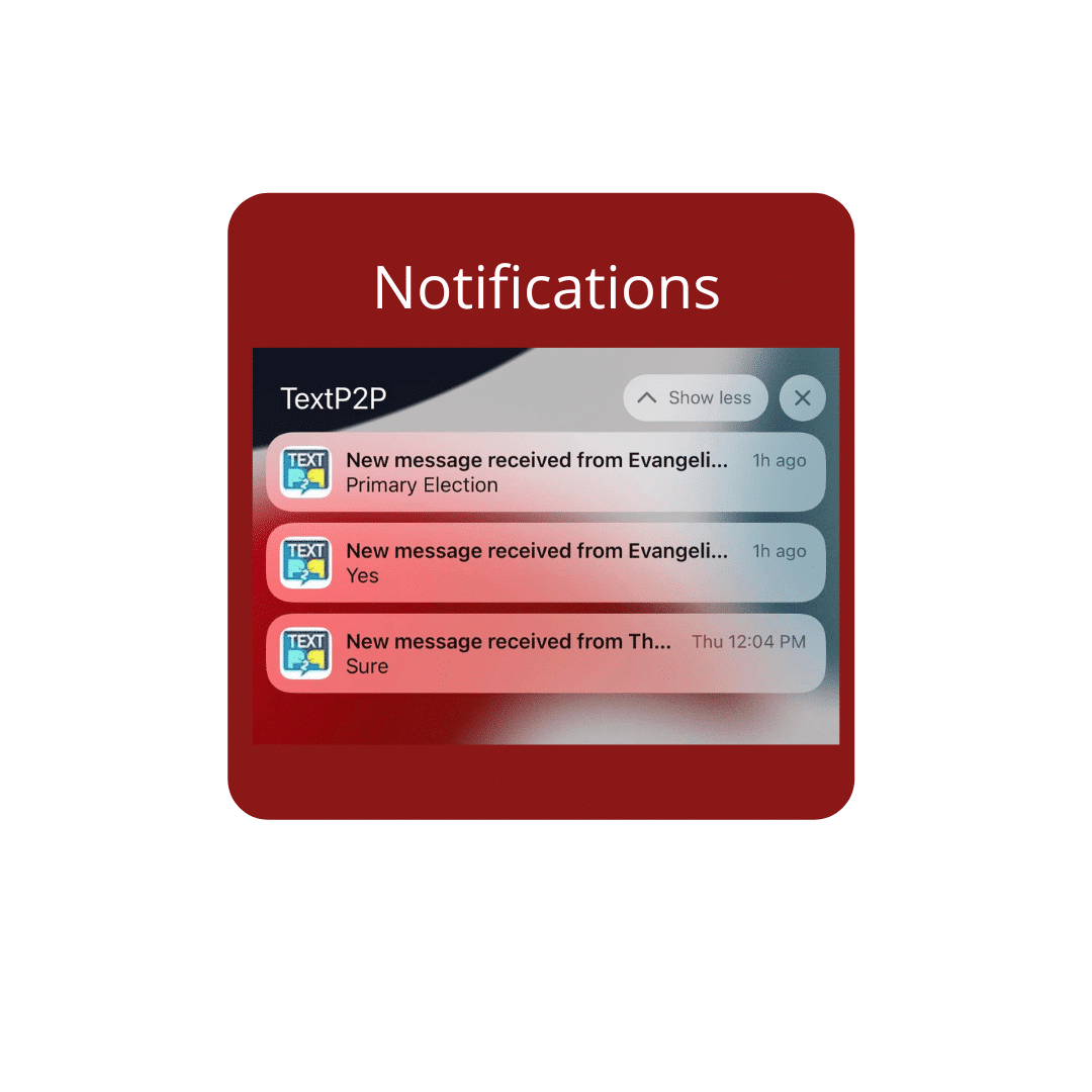 TextP2P's Text Messaging App for iOS and Android - TextP2P