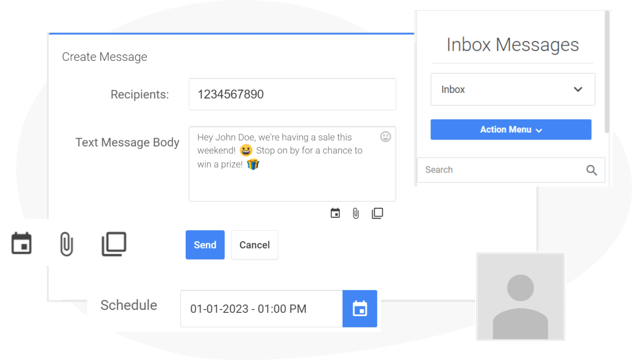 Business Text Messaging - TextP2P